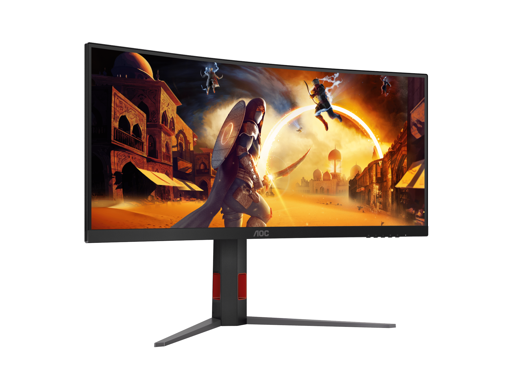 CU34G4 34" WQHD Curved Gaming Monitor - AOC Monitor (Malaysia)